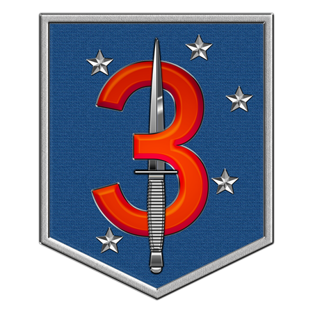 Military Insignia 3D : Emblems of the 1st, 2nd and 3rd Marine Special ...